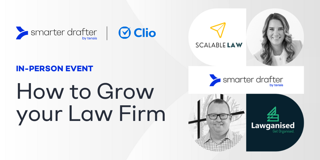 How to Grow Your Law Firm – Free Gold Coast Event with Clio & Smarter Drafter